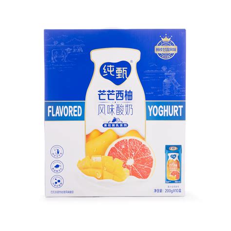 纯甄 果粒酪乳系列 芒芒西柚风味酸奶 200g 10 Weee