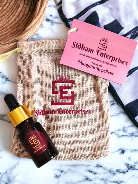 Mosquito Repellent Diffuser Oil Sidham Perfumes