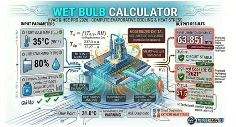 Wet Bulb Temperature Calculator Stull Formula And Heat Stress Tool