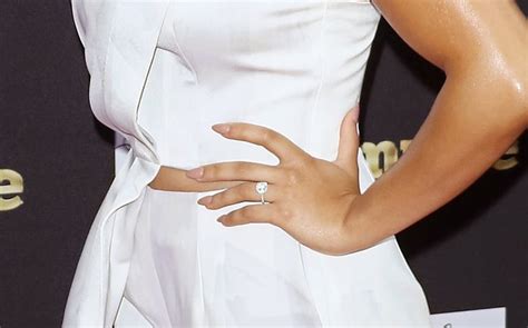 Grace Gealey Engagement Ring Photos Ps Celebrity