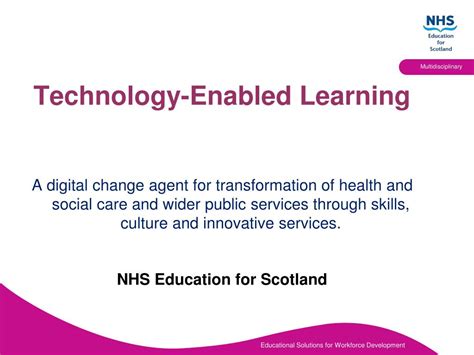 Ppt Technology Enabled Learning Powerpoint Presentation Free