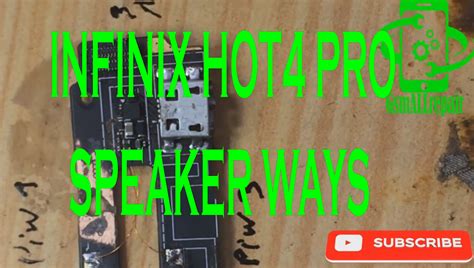 Infinix Hot4 Pro Speaker Ways