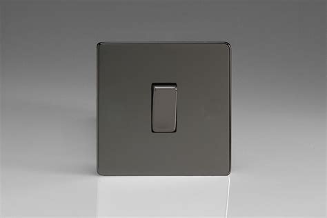 Varilight Flat Plate Screwless Brushed Brass 13 Amp Unswitched Fused Spur White Inserts