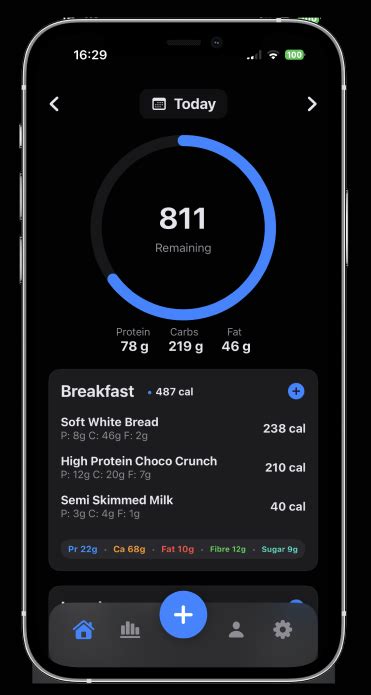 Macroflow — Calorie And Macro Tracker