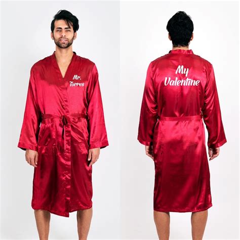 Mr Custom Robe Groom Satin Robes Personalized Mens Robes Etsy