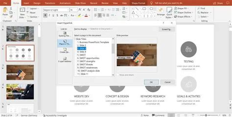 link powerpoint slides in just 3 steps