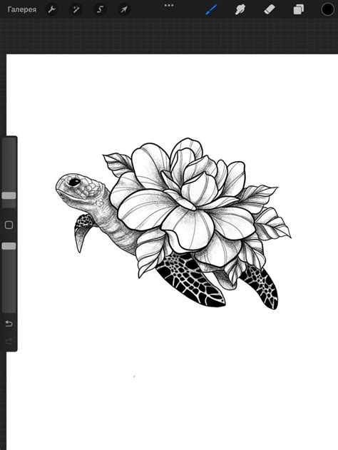 Pin By Валентина Ben Ben Tattoo On МОИ РАБОТЫ ЭСКИЗЫ Turtle Tattoo Designs Cute Turtle Tattoo