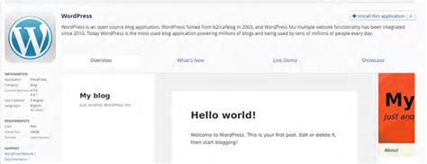 A Typical Default WordPress Layout After Initial Installation Download Scientific Diagram