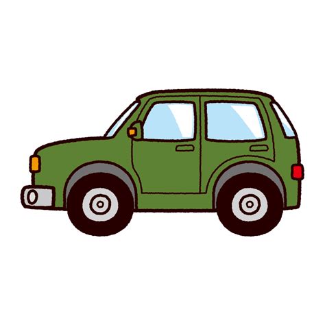 車のイラスト（suv・オフロード）（8カット） イラストくん