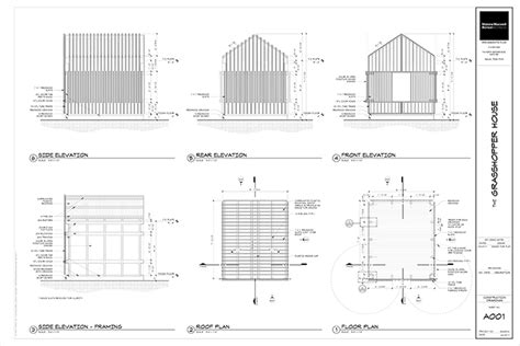 The Grasshopper House The Construction Documents Life Of An Architect