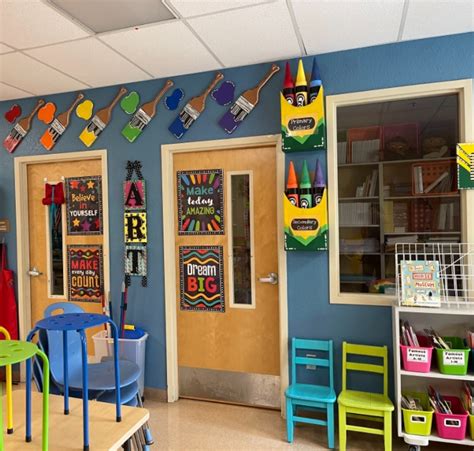 Crayon Theme Classroom Decorations Brighten Up Learning Spaces Decor