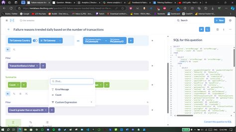 Filtering Dashboard By Count Of Summary Get Help Metabase Discussion