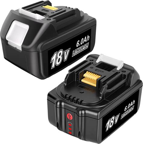 Jyjzpb 2 Pack 18v Batteries Compatible For Makita 18 Volt
