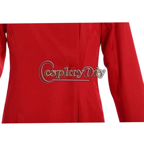 Cosplaydiy Catholic Priests Clergyman Cassock Red Robe Gown Clergy Robe Vestments Medieval