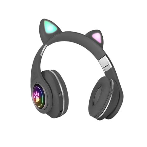 Fone De Ouvido Headphone Sem Fio Infantil Preto Shopee Brasil