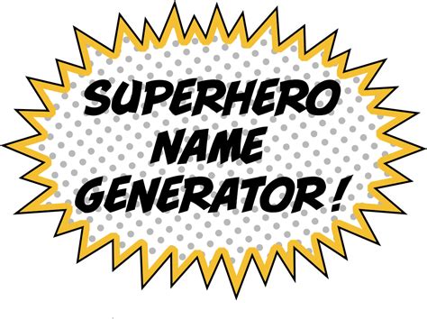 Superhero Name Generator
