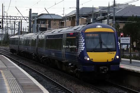 B150 35mm Slide Scotrail Class 170 170410 Haymarket £354 Picclick Uk