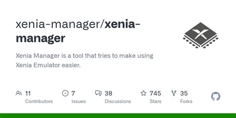 Quickstart · Xenia Managerxenia Manager Wiki · Github