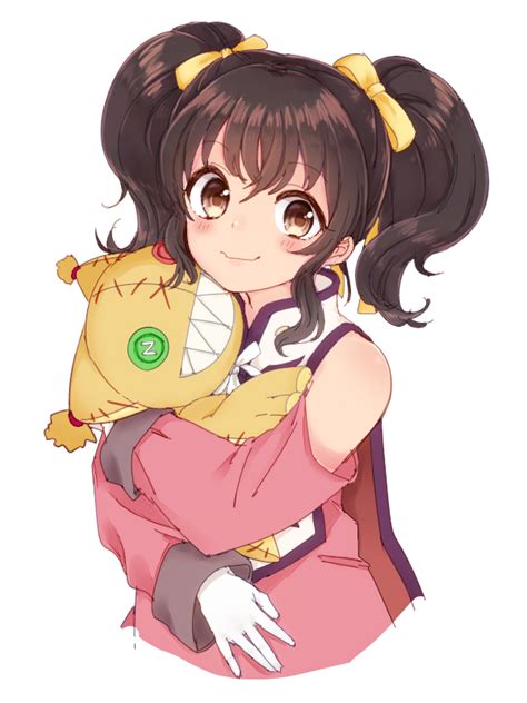 The Big Imageboard Tbib 1girl Anise Tatlin Black Hair Brown Eyes