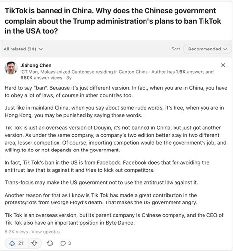 In Fact Tik Toks Ban In The Us Is From Facebook Facebook Does That