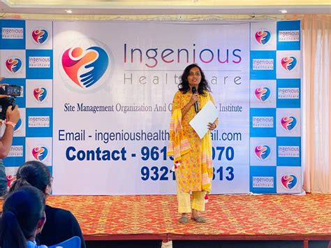 Clinical Research Coordinator Training Pune Ingenious Healthcare