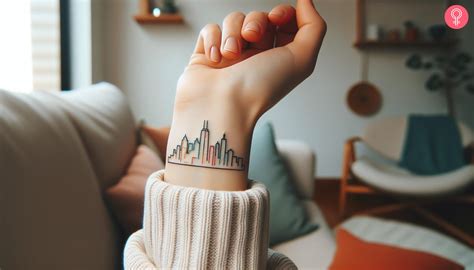 8 Chicago Skyline Tattoos Wear Your City Skyline With Pride