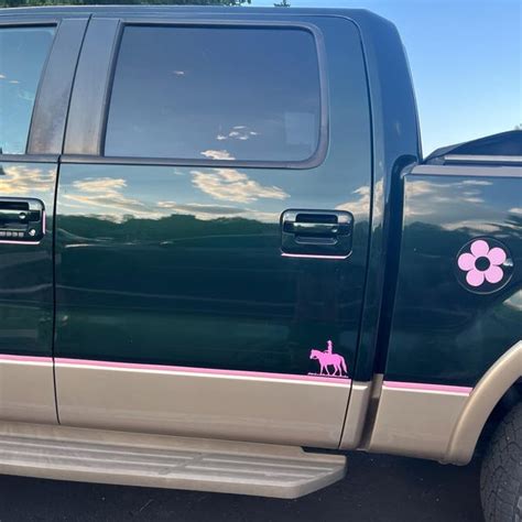 Hibiscus Flower Decal Bumper Sticker Floral Stickers Car Decal Flower