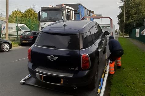 Big Problems For Doncaster Mini Driver As Police Seize Car With No Mot