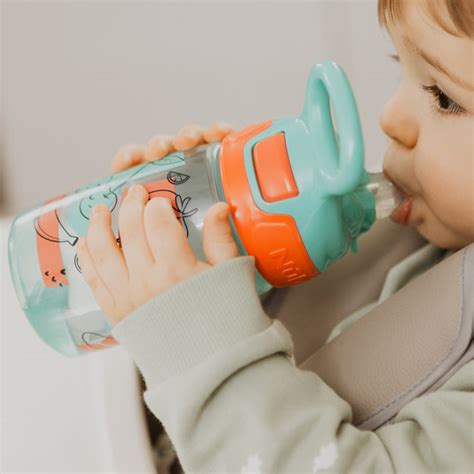 Incredible Gulp Water Bottle Strawberries 2 Pack Nuby Uk