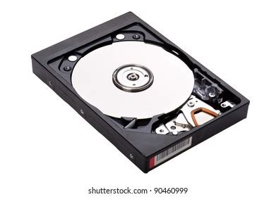 Open Hard Disk Drive Top Angle Stock Vector Royalty Free Shutterstock
