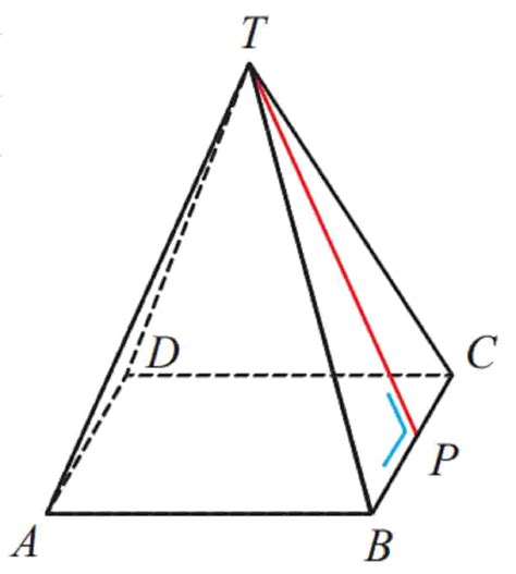 Limas T Abcd Alasnya Berbentuk Persegi Keliling Alas Limas 72 Cm Dan Panjang Tp 15 Cm
