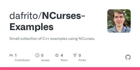Github Dafritoncurses Examples Small Collection Of C Examples