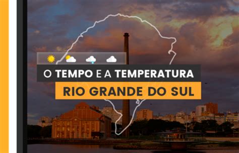 PREVISÃO DO TEMPO terça feira 23 pancadas de chuva no Rio Grande