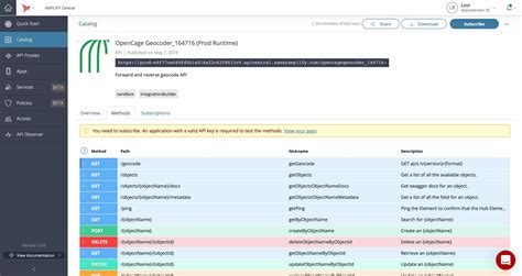 How To Publish The OpenCage Geocode API To AMPLIFY Central