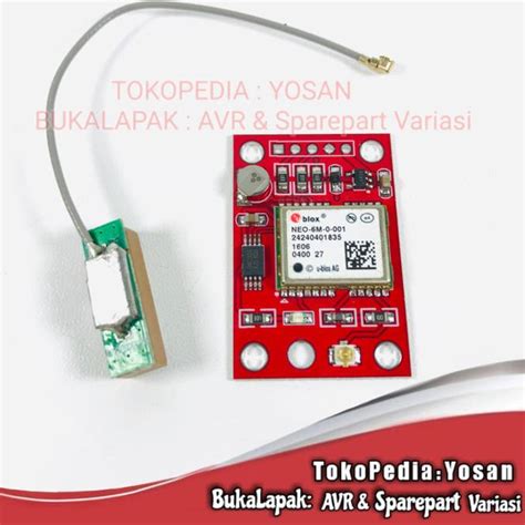 Jual ORIGINAL UBLOX NEO M GPS MODULE NEO MV WITH FLIGHT CONTROL FOR ARDUINO Shopee Indonesia