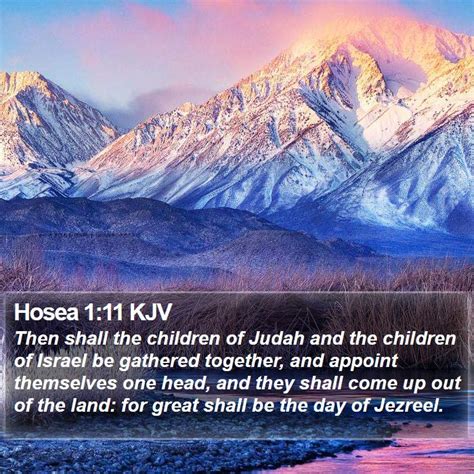 Hosea 1 Scripture Images Hosea Chapter 1 Kjv Bible Verse Pictures