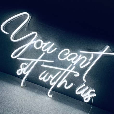 You Cant Sit With Us Etsy