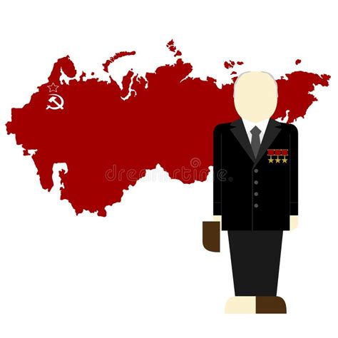 Khrushchev Stock Illustration Illustration Of Drawing 95228446