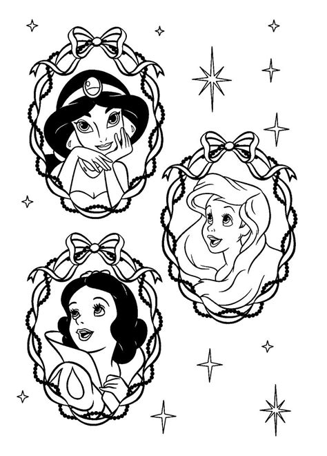 Dibujos Para Colorear Disney Princesas Dibujos Para Cortar Y Colorear
