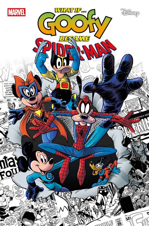 Marvel And Disney What If Goofy Became Spider Man 1 Preview