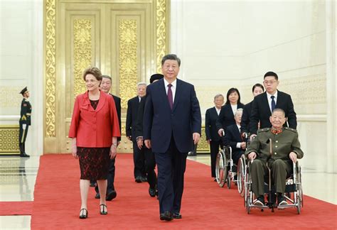 中华人民共和国国家勋章和国家荣誉称号颁授仪式在京隆重举行 习近平向国家勋章和国家荣誉称号获得者颁授勋章奖章并发表重要讲话 中国人民政治协商会议