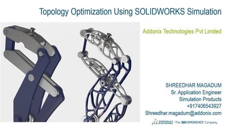 webinar on topology optimization and design optimization using