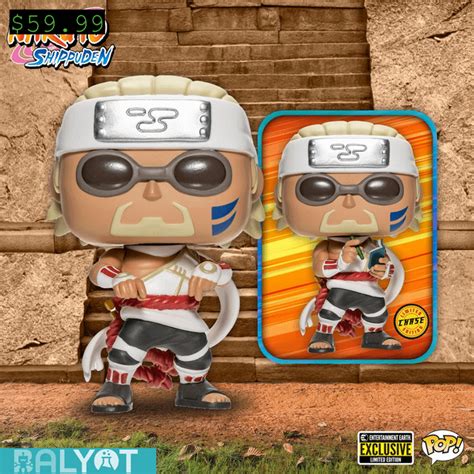 Naruto Shippuden Funko Pop Killer Bee Chase And Common 1200 Pre