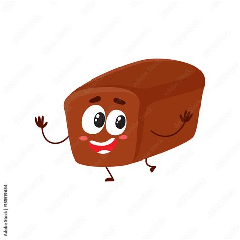Cartoon Bread Loaf