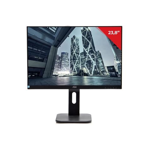 Monitor Aoc 238 Ajuste De Altura Hdmi Displayport 24p1u Point Infoshop