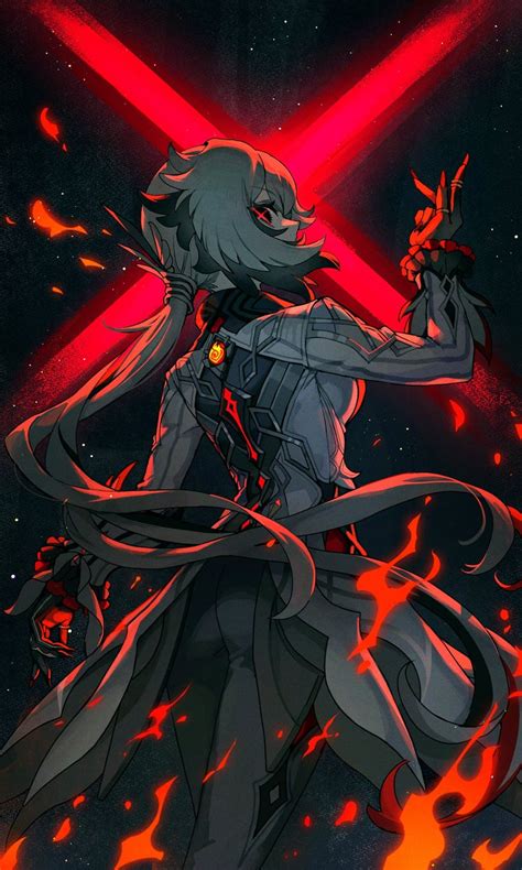 Arlecchino Genshin Impact Drawn By Yurika48597221 Danbooru