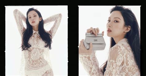 문가영 시스루 입고 섹시 도발 돌체앤가바나 신상 화보
