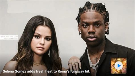Rema And Selena Gomez Calm Down Lyrics Youtube