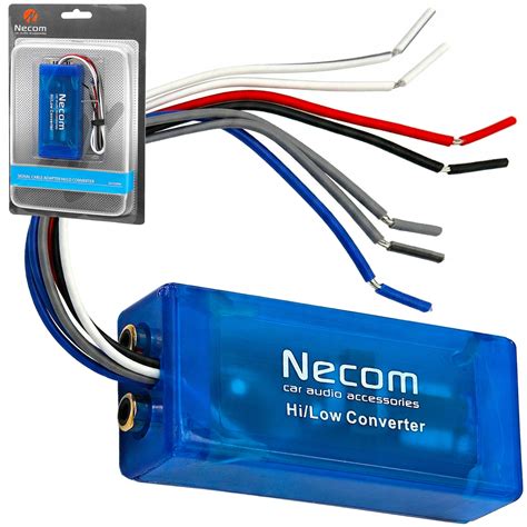 Konwerter Hilow Rca Do Wzmacniacza Adapter Radia Bez Rca Necom