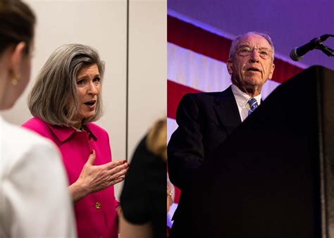 Grassley Ernst Split On Same Sex Marriage Vote The Daily Iowan